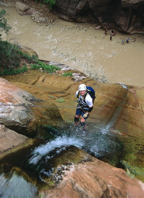 Mystery Canyon Zion National Park Canyoneering Usa