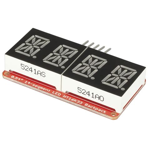 Quad 14 Segment Alphanumeric Display Module Jaycar Australia