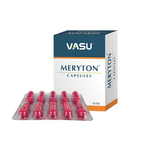 Buy Vasu Healthcare Meryton Capsule Uses Benefits And Dosage