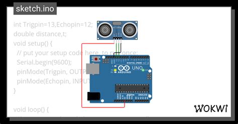 超声波测距 Wokwi ESP STM Arduino Simulator
