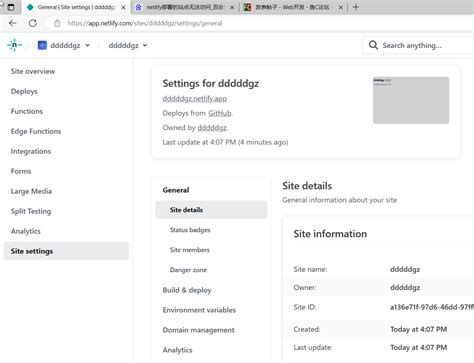 Netlify部署的站点无法访问web开发编程语言专区鱼c论坛 Powered By Discuz