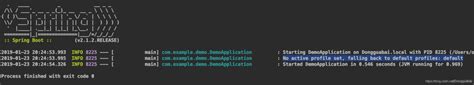Spring Boot 启动：no Active Profile Set Falling Back To Default Profiles Default 13260529的技术博客