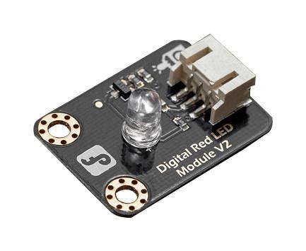 DFR R Dfrobot Add On Board LED Light Module Red