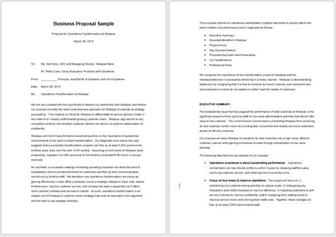 15 Free Business Proposal Templates Word Templates For Free Download