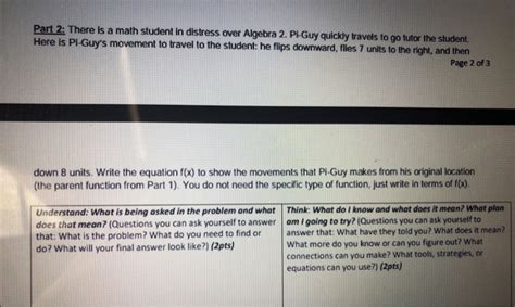 solved part 1 in the given graph f x is a polynomial