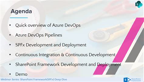 Recap Of Getting Started Sharepoint Framework Spfx Webinar Series