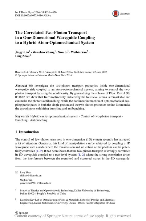 The Correlated Two Photon Transport In A One Dimensional Waveguide