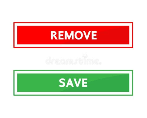 Remove And Save Button Vector Design Stock Vector Illustration Of Symbols Design 99525661