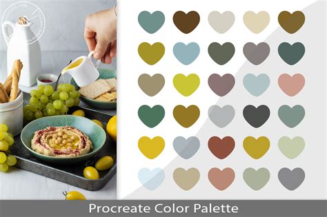 Procreate Color Palette Swatches Graphic By Lovelytocu · Creative Fabrica