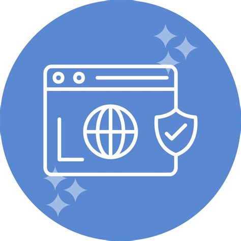 Secure Browser Vector Icon 38587193 Vector Art At Vecteezy