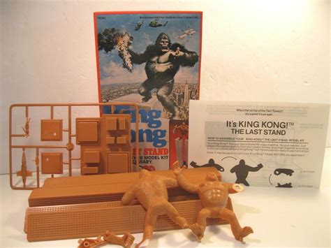 King Kong Model Kit The Last Stand Mint Mego Complete Very Good