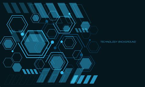 Abstract Technology Geometric Blue Line With Blank Space Design Modern Futuristic Background