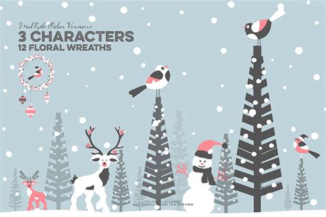 圣诞元素工具包 Christmas Elements Toolkit Vol2 云瑞设计