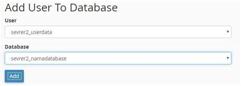 Cara Membuat User Dan Database Dan Menghubungkannya Koneksi Database