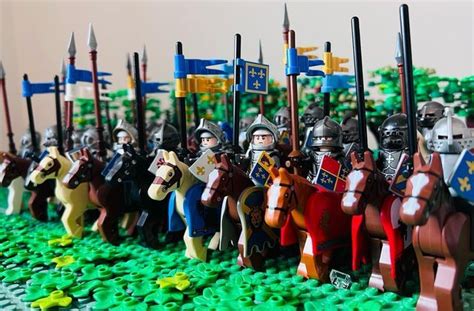 Lego Kingdoms Battle Of Agincourt Lego Knights Lego Custom