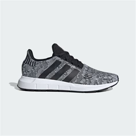 adidas men s lifestyle swift run 1 0 sneakers black free shipping