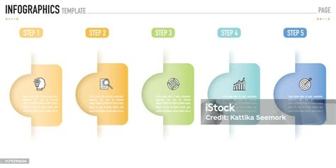 비즈니스 프레젠테이션을 위한 직사각형 종이접기 인포그래픽 0명에 대한 스톡 벡터 아트 및 기타 이미지 0명 3차원 형태 개념 Istock