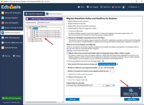 Microsoft Teams Migration Screenshots