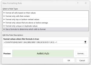 How To Highlight Duplicate Rows In Excel With Example