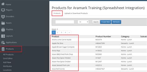 creating an automated product library using spreadsheet integration
