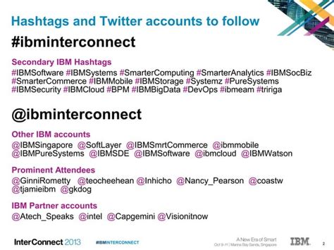IBM Interconnect Social Overview PPT