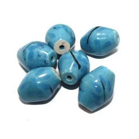 10 Pcs Ceramic Beads Assorted 32x25 Mm At Rs 90 Ceramic Beads Id