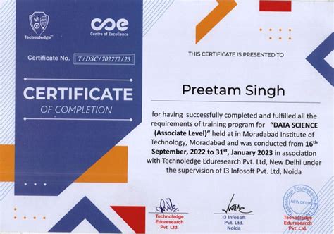 Preetam Singh On Linkedin Datascience Certification Lifelonglearning Opentowork Jobseeker