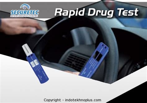 Rapid Drug Test Kit Drug Wipe 2s Drug Wipe 2s Securetec Pt