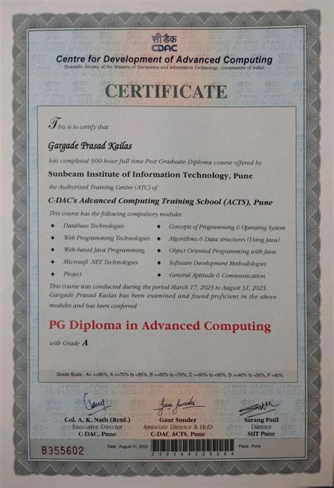 Cdac Pgdac Sunbeampune Fullstack Technology Careerjourney