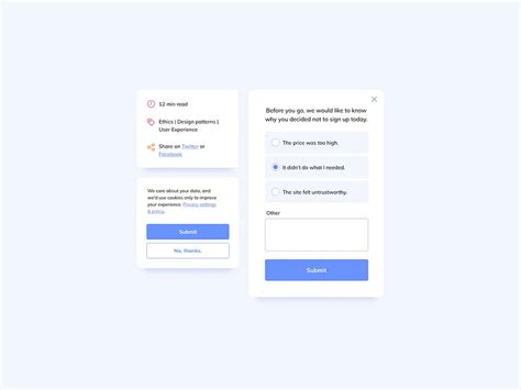 Survey Ui Designs Themes Templates And Downloadable Graphic Elements On Dribbble