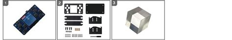 Raspberry Pi LCD D Display Transparent Screen Refractive Prism Game Mini TV For Raspberry Pi