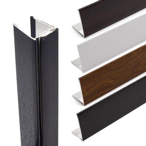 34mm 2 Part Edge Trim For Upvc Shiplap Cladding Truly Pvc