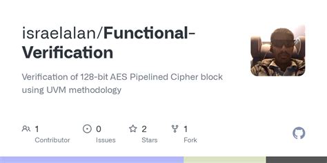 Github Israelalanfunctional Verification Verification Of 128 Bit