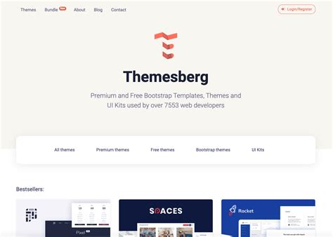 themesberg 2020 year in review over 7500 users 13 themes launched