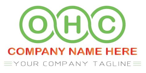 Premium Vector Ohc Letter Logo Design