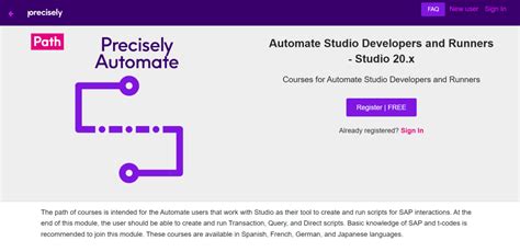 Precisely University助您成为winshuttle Automating进阶用户precisely Automate