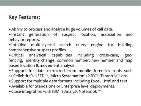 Guideline For Call Data Record Analysis By Raghu Khimani Ppt