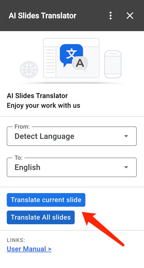 AI Slides Translator AI Powered Google Slides Translation Tool Workspace Power Tools