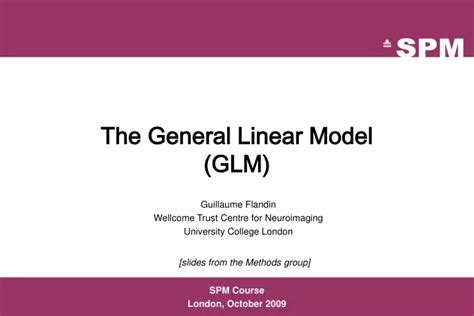 Ppt The General Linear Model Glm Powerpoint Presentation Free