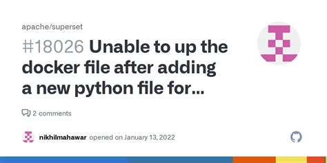 Unable To Up The Docker File After Adding A New Python File For Custom Authentication Issue