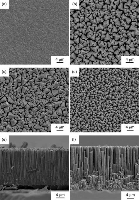 Surface Ad And Cross Sectional E And F Microstructures Of Batio3