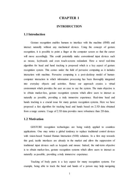 Virtual Mouse Using Hand Gesturepptx