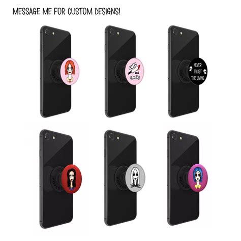 Spooky Girl Popsocket Custom Options Available Etsy