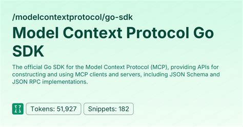 Admin Modelcontextprotocolgo Sdk Context7 Context7