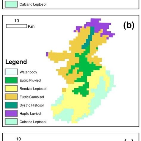 Soil Codes From The World Reference Base 1 Km×1 Km Raster Library Of