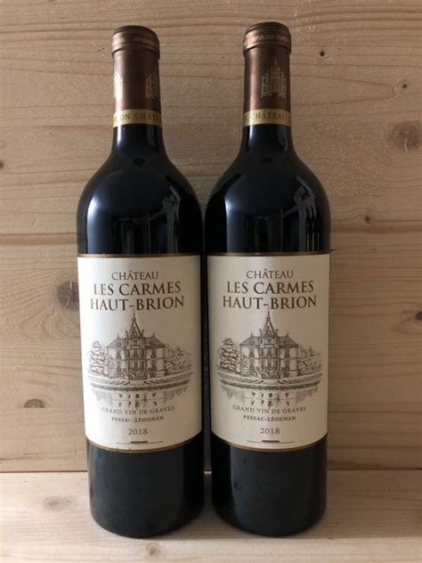 2018 Chateau Les Carmes Haut Brion Pessac Léognan 2 Catawiki