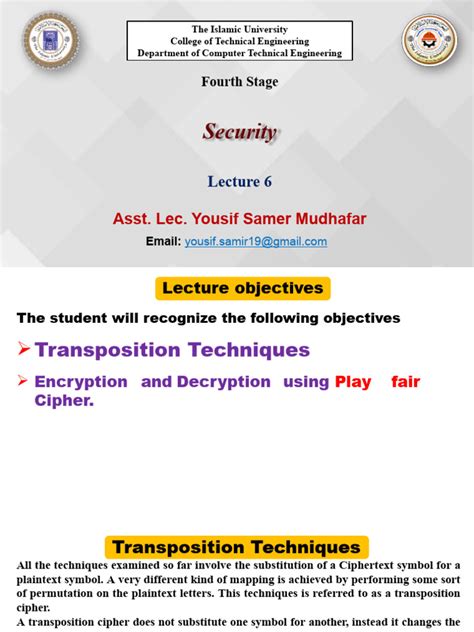 security lecture 6 pdf security technology security engineering