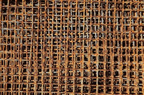 Premium Photo Rusty Wire Mesh