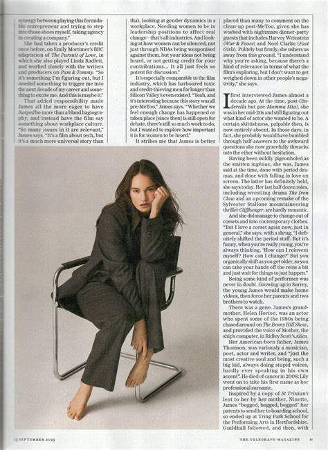 Lily James Unveils Autumn Romance In Telegraph Magazine 2025 • Celebmafia