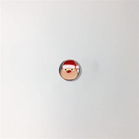 Enamel Pin Santa Claus Callie Mask